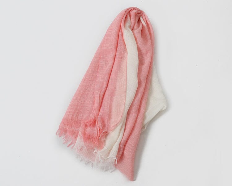 Women Color Matching Patchwork Minimalist Scarf – Babakud